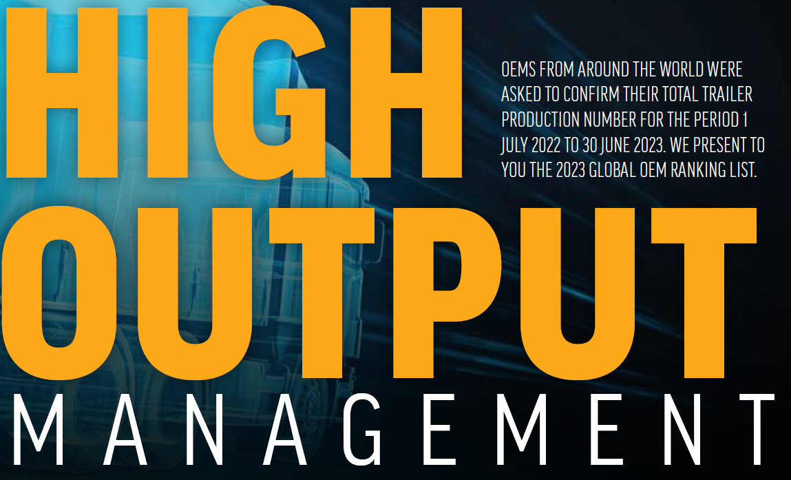 DI-MOND Breaks into Top 50 Global Trailer Makers - Flat Beds, Vans ...